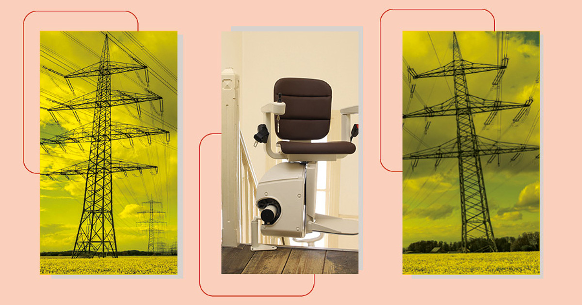 Wie viel Strom verbraucht ein Treppenlift von Rigert?