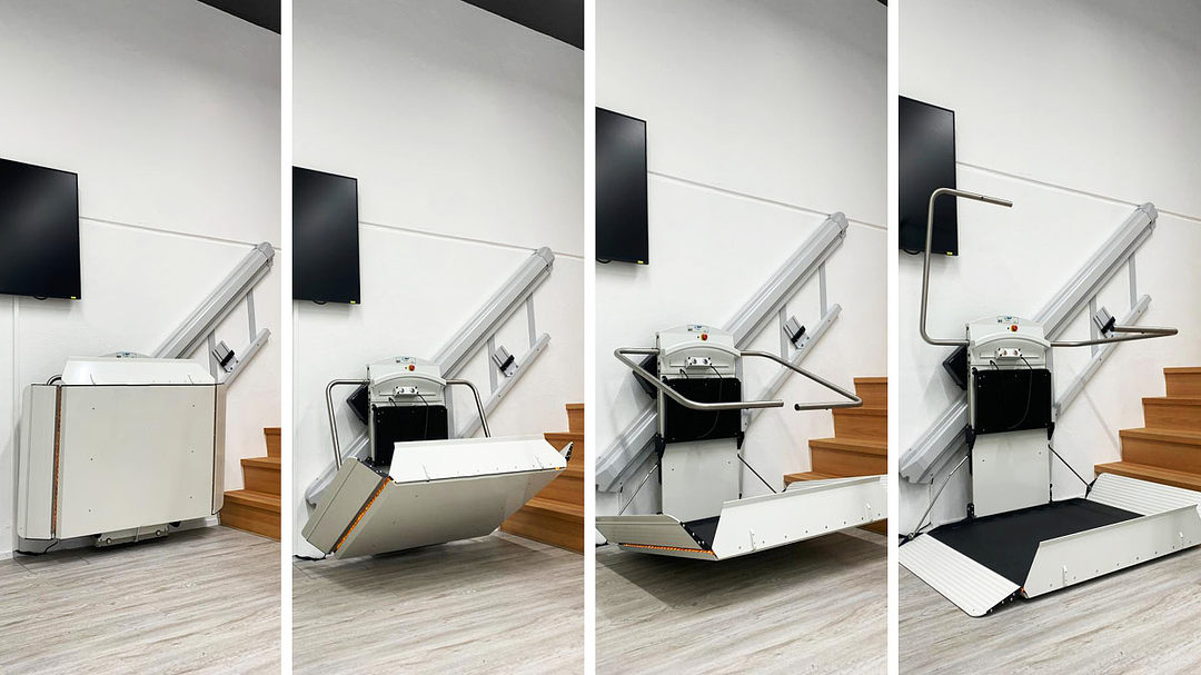 Polaris platform lift | For straight stairs | Indoor and outdoor | Rigert